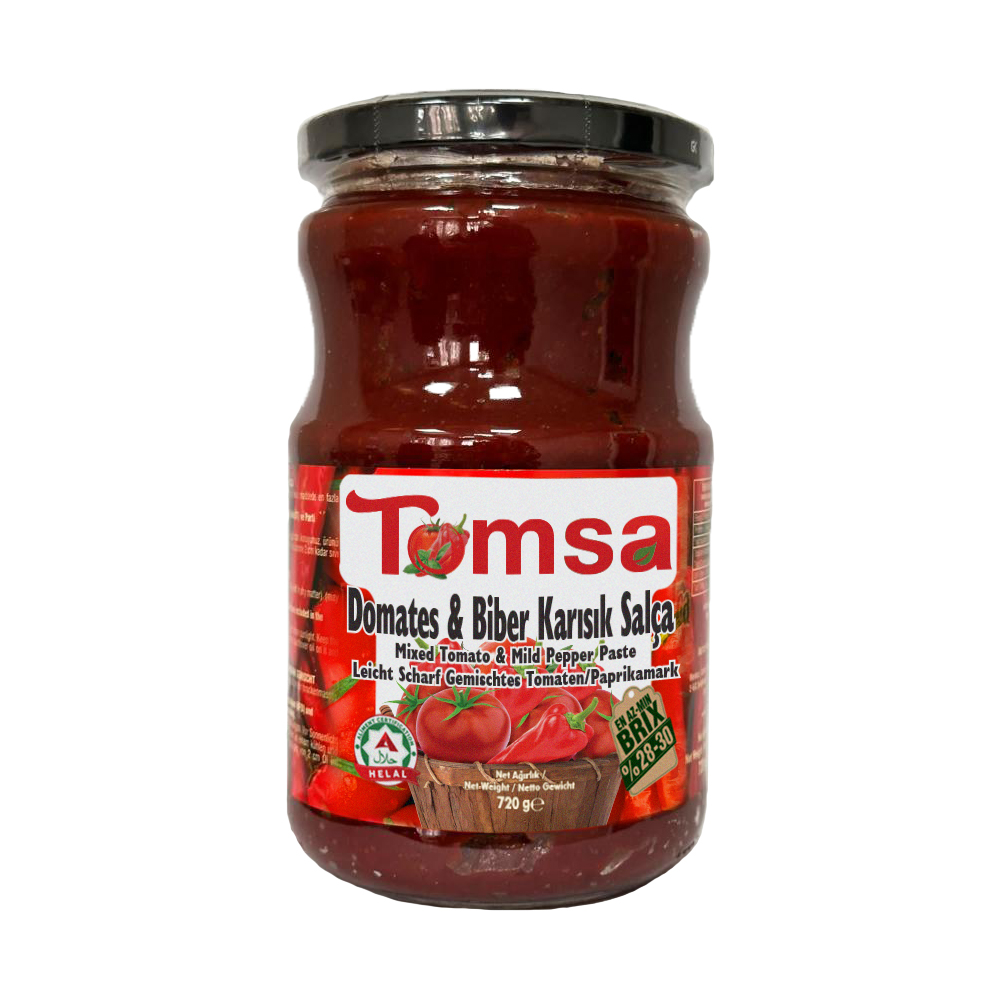 Tomsa - Ev Tipi G.Antep Karışık Salça - Tomart